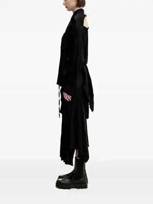 Ottolinger Ruffled Satin Dress