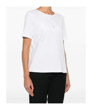 Herno Rhinestone-embellished Short-sleeve T-shirt