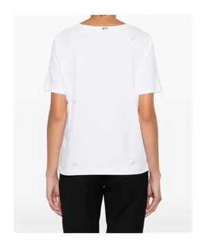 Herno Rhinestone-embellished Short-sleeve T-shirt