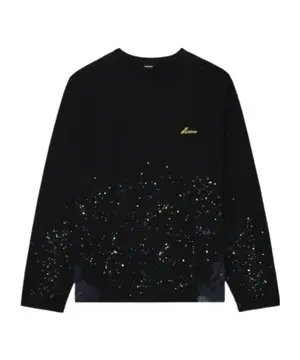 We11Done Splatter Long-sleeves T-shirt