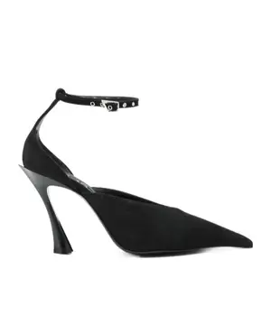 MUGLER Pointed Toe Pumps - Black