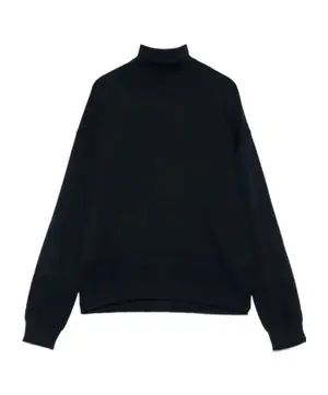 Eleventy Turtleneck Sweater - Black