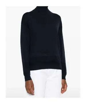 Eleventy Turtleneck Sweater - Black