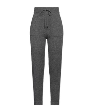 Max Mara Simple Knit Tapered Pants - Black
