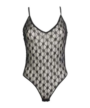 Isabel Marant Étoile Lace Sleeveless Bodysuit - Gray