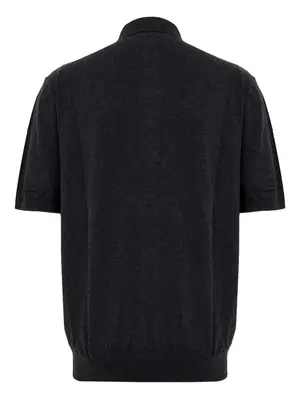 Eleventy Short-sleeve Button Polo Shirt