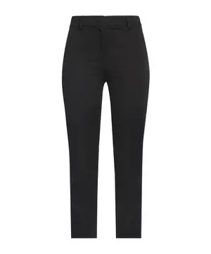 Max Mara Solid-color Straight-leg Pants - Black