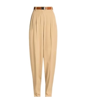 Max Mara Minimal Straight Leg Pants - Nude