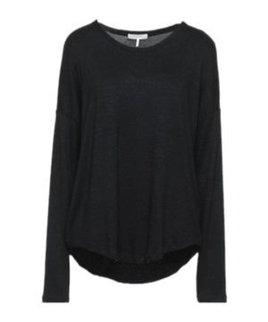 Rag & Bone Lightweight Knit Long-sleeve Top - Black