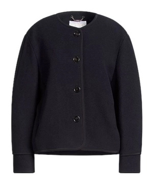 Chloé Round Neck Single-breasted Coat