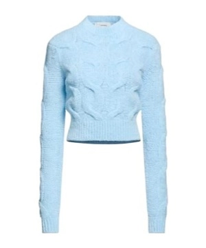 Sportmax Thick Knit Turtleneck Sweater - Blue