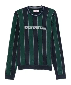 Martine Rose Sporty Logo Sweatshirt - Black