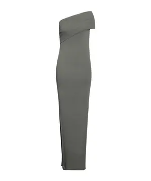 Rick Owens One-shoulder Knit Midi Dress