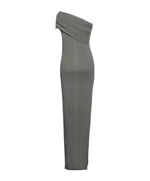 Rick Owens One-shoulder Knit Midi Dress
