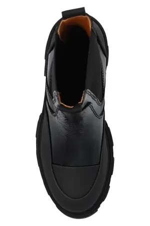 GANNI Chelsea Boots With Lug Sole