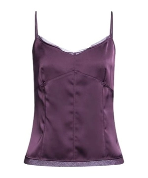 MAXCO. Max&co. Satin Georgette Camisole - Brown
