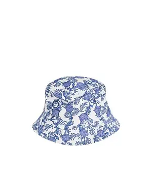 Isabel Marant Étoile Floral-print Hats - Blue