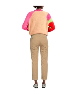 Max Mara Elastic Straight-leg Twill Trousers