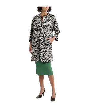 Isabel Marant Étoile Leopard Print Long Sleeve Coat