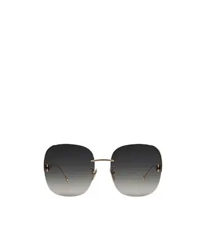 Isabel Marant Étoile Plain Colour Sunglasses - Black