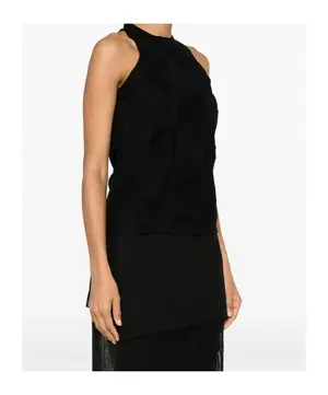 Coperni Sleeveless Gathered Detail Tank Top