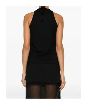 Coperni Sleeveless Gathered Detail Tank Top