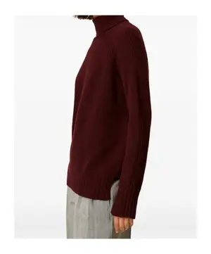 TWINSET High Neck Ribbed Jumper