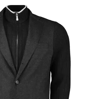 Eleventy Bimetric Bib Blazer