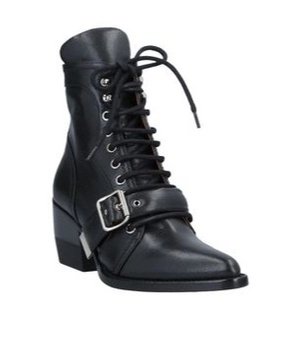 Chloé Ankle Boots With Metal Buckles