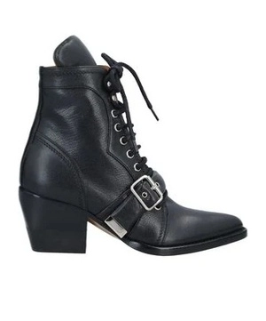 Chloé Ankle Boots With Metal Buckles