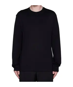 JIL SANDER Logo Printed Long-sleeved T-shirt
