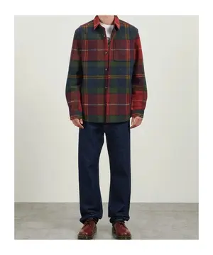Barbour Check-pattern Shirt Jacket