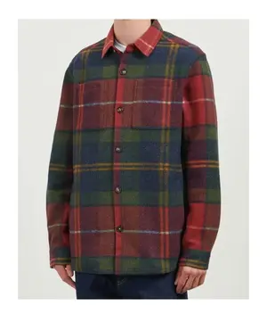Barbour Check-pattern Shirt Jacket