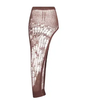 Rick Owens Solid Color Knit Skirt - Multicolor