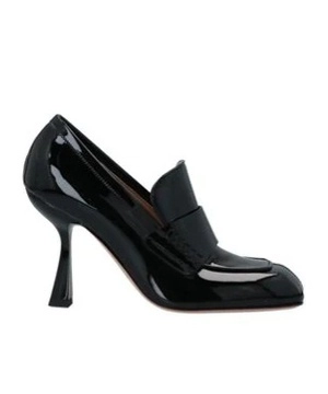 Sportmax Patent Leather High Heel Loafers