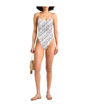 Tory Burch Two-tone One-piece Swimsuit