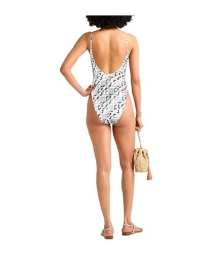 Tory Burch Two-tone One-piece Swimsuit