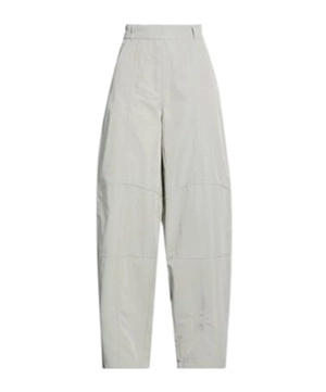 MAXCO. Loose Tapered Cropped Casual Trousers - White