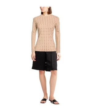 Sportmax Crew Neck Long-sleeve T-shirt
