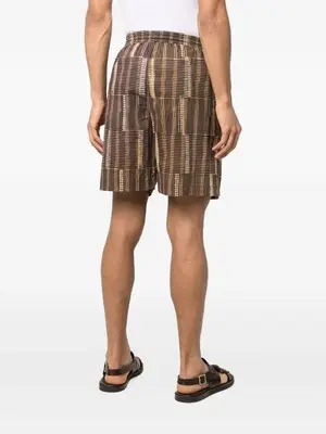Nanushka Striped Elasticated-waist Shorts