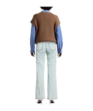 MAXCO. High-rise Slim Fit Flared Jeans
