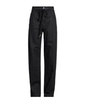 Sportmax Denim Tapered Trousers With Drawstring Waist