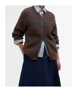 Barbour X Paul Smith Striped Cardigan