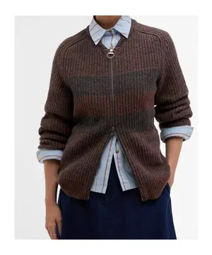 Barbour X Paul Smith Striped Cardigan