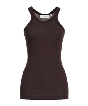 Sportmax Ribbed Sleeveless T-shirt