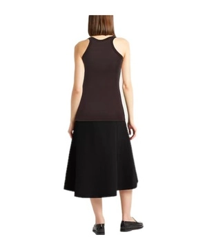 Sportmax Ribbed Sleeveless T-shirt
