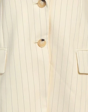 Sportmax Striped Single-breasted Blazer
