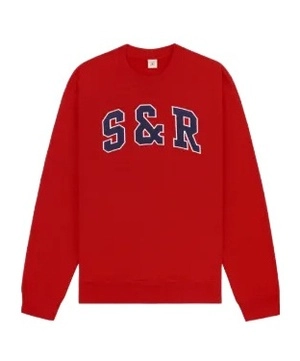 SPORTY  RICH Sporty & Rich Appliqué Sweatshirt
