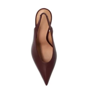 Attico 11mm Slingback Pointed-toe Pumps