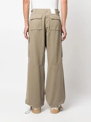 Coperni Cargo Straight-leg Trousers - Khaki